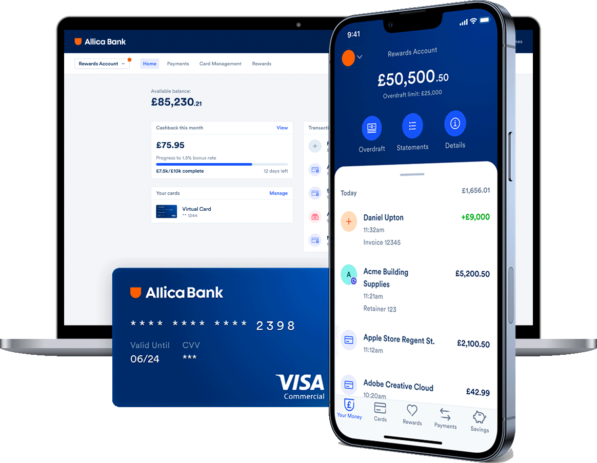 Allica Bank | How business banking used to be, just better.